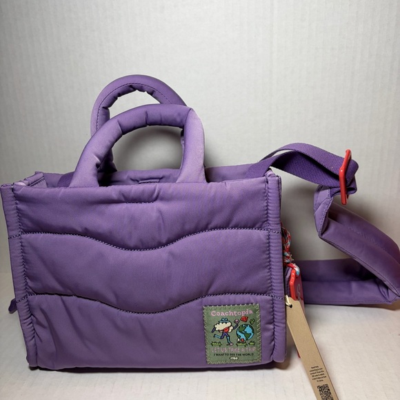Coach | Bags | Coach Coachtopia Loop Mini Tote Puffy Crossbody Bag ...